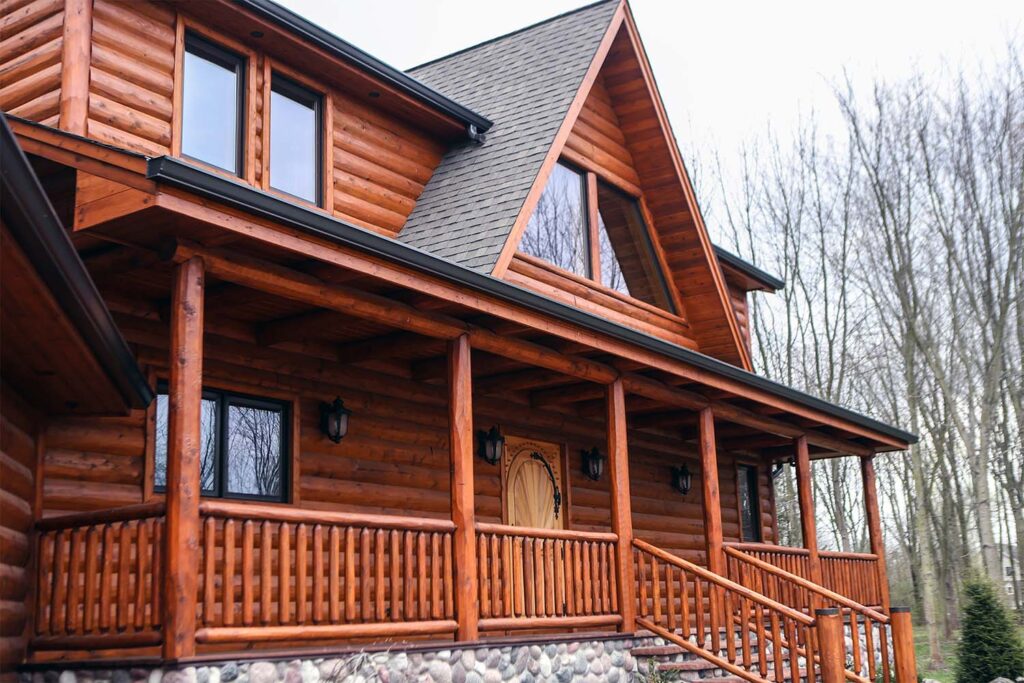 Log Siding, Paneling, Railing, Trusses & More - Northern Log