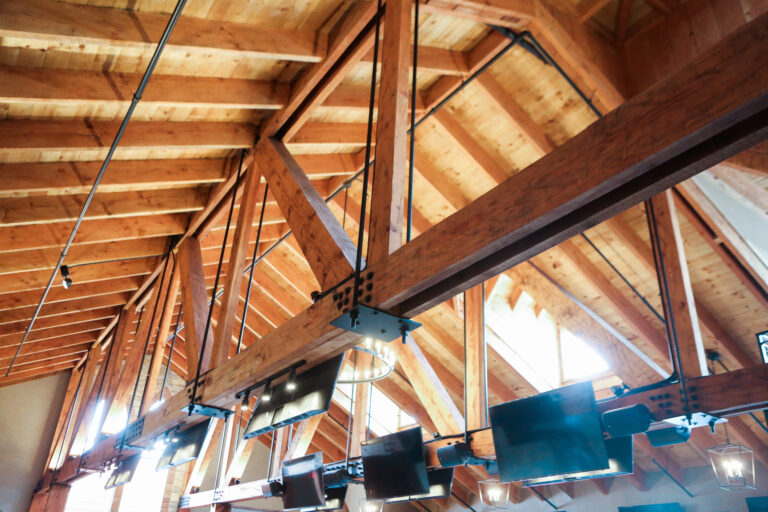 Heavy Timber Beams - Log Siding, Paneling, Railing, Trusses & More ...