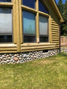 Log Cabin Notches for Beginners - Log Siding, Paneling, Railing ...