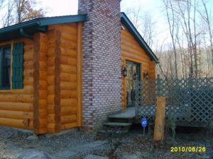 Log Cabin Notches for Beginners - Log Siding, Paneling, Railing ...
